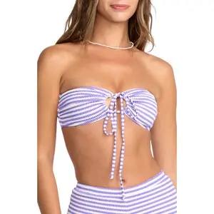 BILLABONG Josie Summer Hi Drew Multifit Bikini Top - Purple Punch