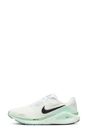 Nike Structure 26 Running Shoe - White/black/green/mint
