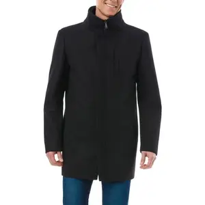 Vince Camuto Water-resistant Jacket With Removable Bib - Black