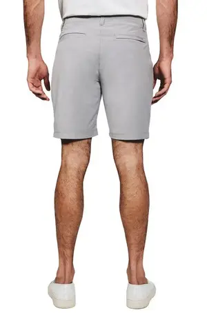 7 Diamonds Catalina 8-inch Flat Front Stretch Shorts - Grey