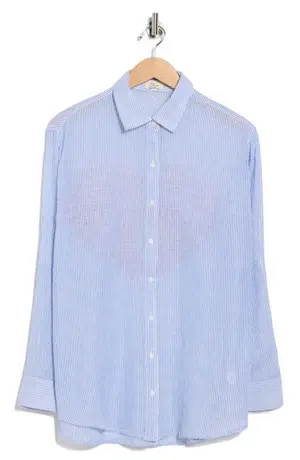 Elan Stripe Cover-up Shirt