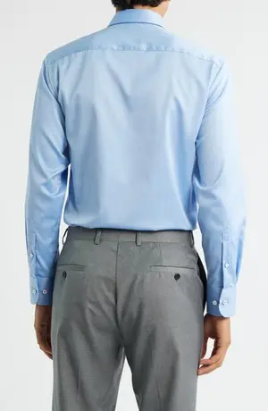 1863 BY ETERNA Luxury Slim Fit Non-iron Dress Shirt