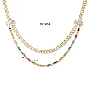 Bcbgmaxazria Generation Tone Layered Necklace