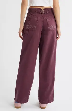 DAMSON MADDER Drew Wide Leg Jeans