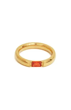 PETIT MOMENTS Birthstone Ring - Goldanuary