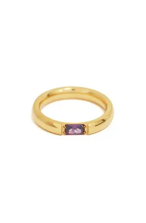 PETIT MOMENTS Birthstone Ring - Goldebruary