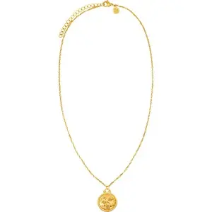 PETIT MOMENTS Horoscope Pendant Necklace - Goldcorpio