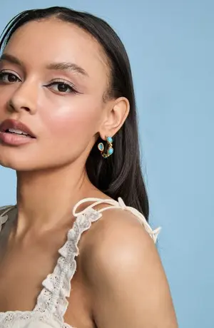 PETIT MOMENTS Bari Hoop Earrings