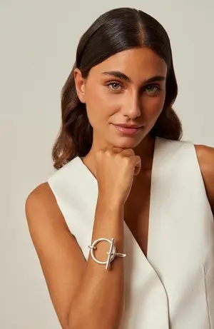 CXC Origins Bangle Bracelet - Silver