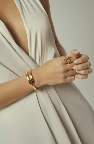CXC Mini Omega Ring - Gold