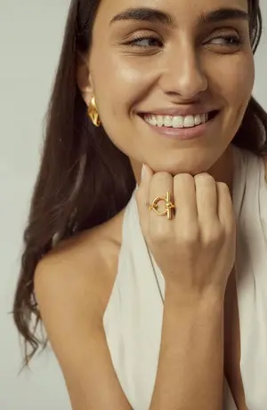 CXC Mini Omega Ring - Gold