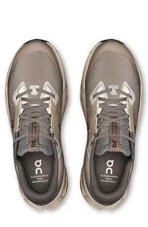On Cloudsurfer Trail 2 Waterproof Trail Running Shoe - Cinder/desert