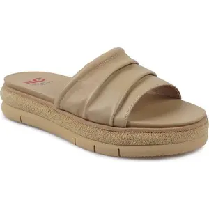 NATIONAL COMFORT Marieller Platform Slide Sandal - Beige