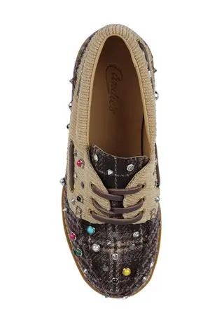 CANDIE'S Embellished Platform Loafer