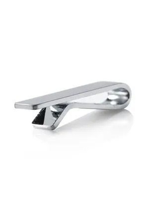 BROOKLYN BRIGADE Solid Tie Clip - Silver
