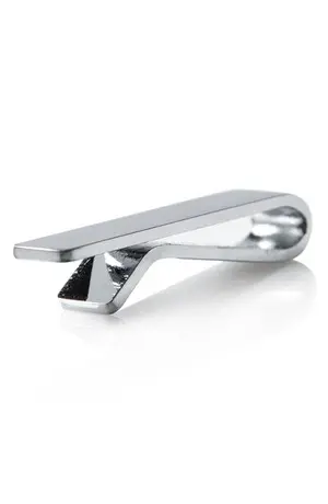 BROOKLYN BRIGADE Solid Tie Clip - Silver