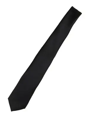 BROOKLYN BRIGADE Satin Necktie - Black