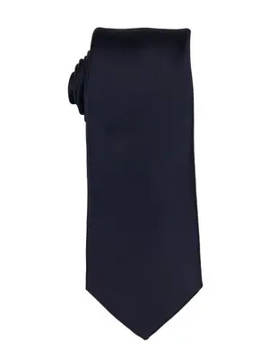 BROOKLYN BRIGADE Satin Neck Tie Navy