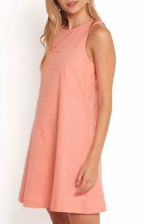 PETAL & PUP Sleeveless Cotton & Linen Dress