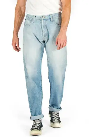 Fidelity Denim 808 Relaxed Straight Leg Jeans - Phoenix