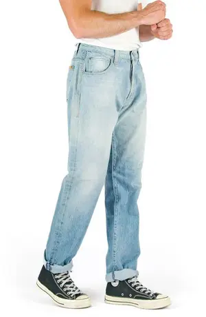 Fidelity Denim 808 Relaxed Straight Leg Jeans - Phoenix