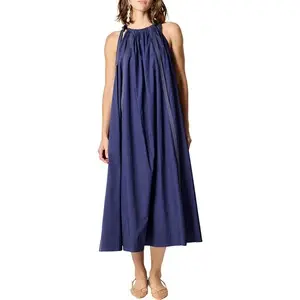 Trapeze Long Midi Dresses
