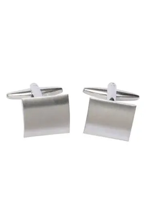 ETERNA Square Cuff Links - Silver