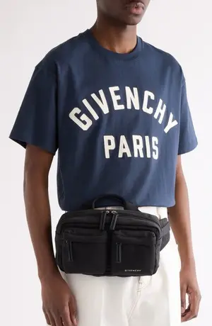 Givenchy Essential U Nylon Belt Bag - 001-black