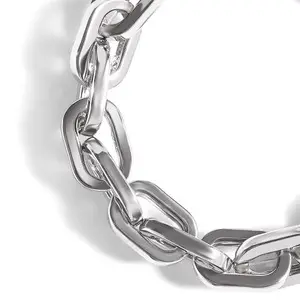 Jessica Simpson Mixed Metal Link Chain Bracelet