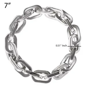 Jessica Simpson Mixed Metal Link Chain Bracelet