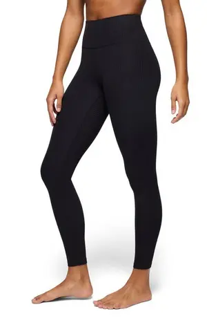 Prana Luxara Rib Leggings - Black