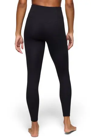 Prana Luxara Rib Leggings - Black