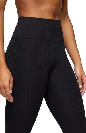 Prana Luxara Rib Leggings - Black