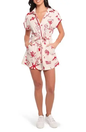 Petal & Pup Printed Rompers For Women