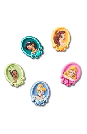 JIBBITZ Disney Princess™ Shoe Charms 5 Pack - White