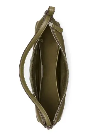 Kate Spade New York Loop Pebble Leather Shoulder Bag - Seaweed