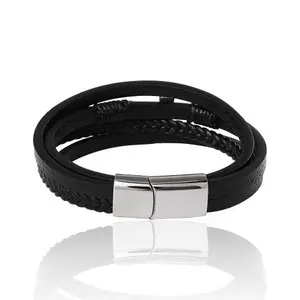 Lucky Brand Layered Cross Bracelet