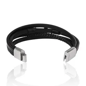 Lucky Brand Layered Cross Bracelet
