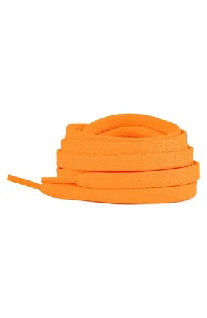 WAVES CALIFORNIA 63-inch Premium Flat Shoelaces Bright Orange