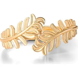 Jessica Simpson Leaf Shaped Bracelet - Gold