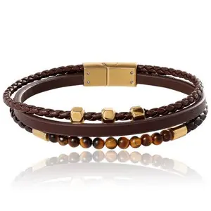 Lucky Brand Layered Bracelets For Men
