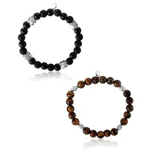 Lucky Brand Stretch Stone Bracelet Set