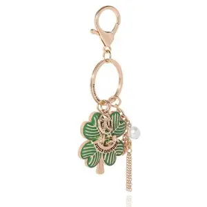 Juicy Couture Lucky Clover Charm Keychain