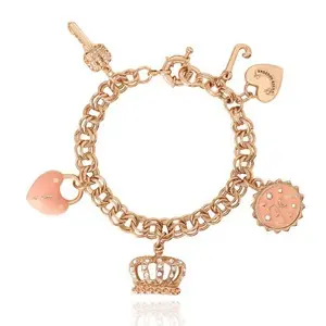 Juicy Couture Tone Charm Bracelet - Gold
