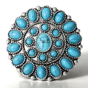JESSICA SIMPSON Turquoise Statement Ring