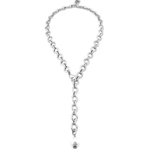 UNODE50 Oval Rhythm Necklace - Silver
