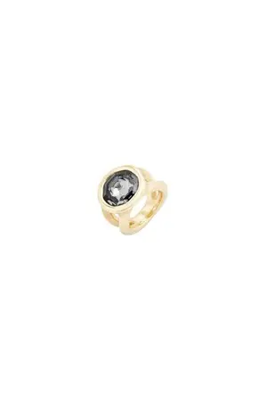 UNODE50 Double Band Crystal Ring