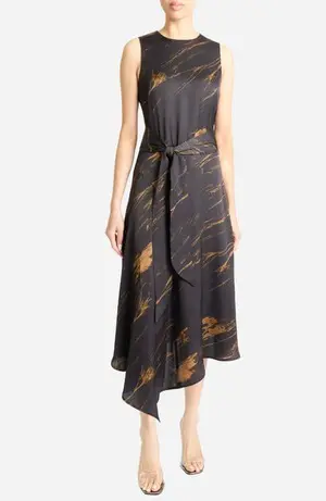 Santorelli Draped Day Dresses