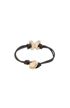 UNODE50 Double Strap Leather Bracelet
