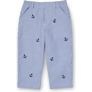 FLORENCE EISEMAN Stripe Pants With Anchor Details